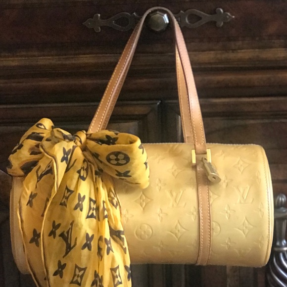 Louis Vuitton | Bags | Louis Vuitton Yellow Vernis Bedford Bag | Poshmark
